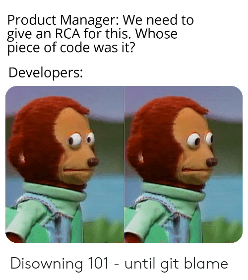 Git Blame: When do I need it?