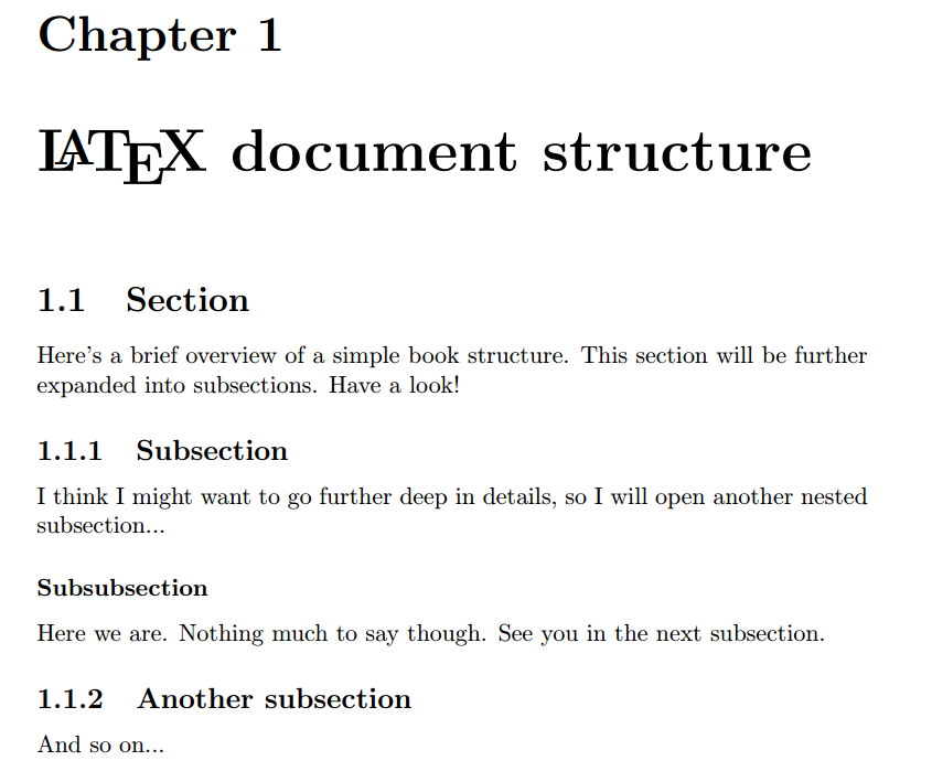 document-structure